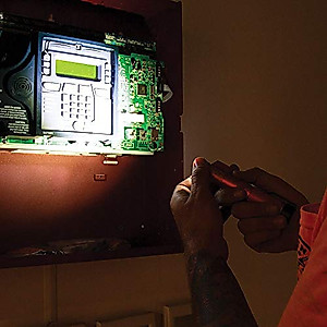 Klein Tools 56040 LED Rechargeable Flashlight, 350 Lumens, Twist Focus, Laser Pointer, Hands-Free, USB Charging Cable, for Work and Outdoor