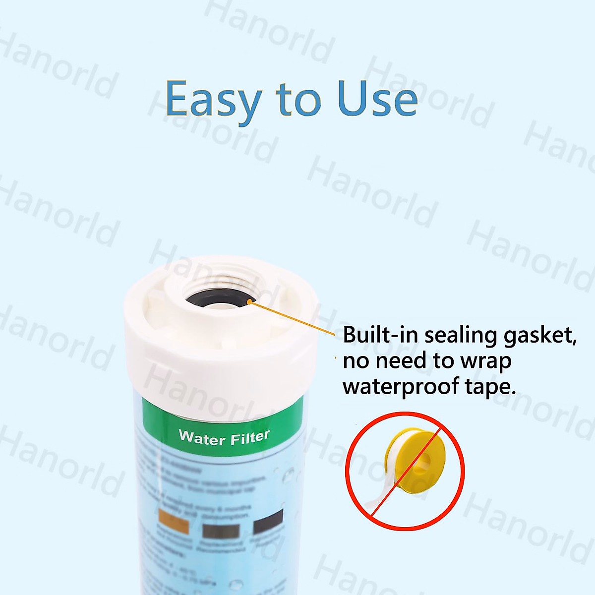 2PCS Toilet Bidet Sprayer Water Filter Replacement for Purrfectzone Bidet Handheld Sprayer ‎PZBS-00001 Filtration Threads Lasts Up to 6 Months