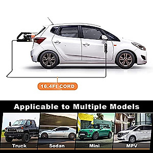 WMDA Car Vacuum, Portable Car Vacuum Cleaner High Power 150W/7500Pa for Car Interior Cleaning Kit with Wet or Dry for Men/Women, 16.4Ft Corded (Black)