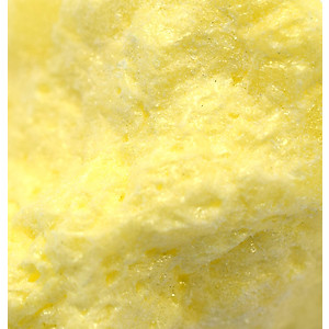 12PK Raw Sulfur, Mineral Specimens - Approx. 1" - Geologist Selected & Hand Processed - Great for Science Classrooms - Class Pack - Eisco Labs
