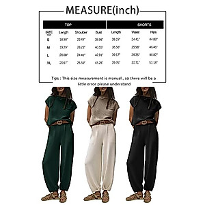 LILLUSORY Womens Fall Fashion 2023 Outfits Clothes Casual Summer Two 2 Piece Matching Lounge Sets Cute Sweatsuits Trendy Airport Outfits Cozy Knit Oversized Sweater Top Loungewear Pants Clothing