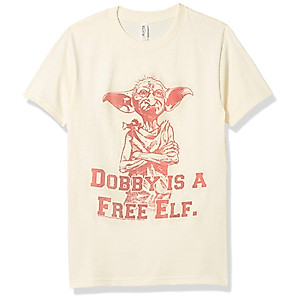 Harry Potter Men's Dobby Free Elf, Cream, X-Large