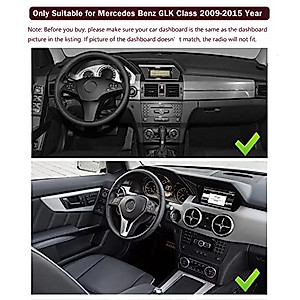 Road Top Newest Android 12 Car Stereo 10.25" Car Touch Screen for Mercedes Benz GLK Class X204 2009-2015 Year, 8+128G, Support Wireless Carplay, Global Weather,OTA Upgrade,Voice Control