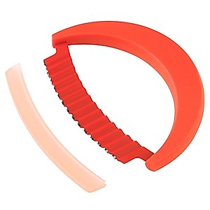 Kuhn Rikon Krinkle Knife, Red, 6"