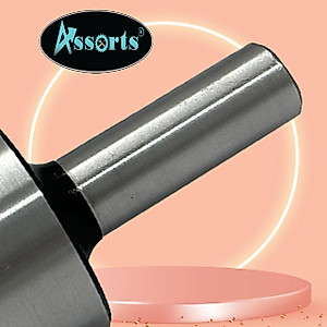 Annular Cutter 1/2" Shank Tool Steel Holder (Hard & Ground) with Lock Screw- Accepts/Suit 19 mm Shank rota broaches (OAL - 75 mm)