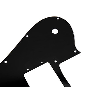 1Pcs Yootones US 72 Telecaster Guitar Pickguard Compatible with Electric Guitar Guard Plate Accessories (3Ply Black)