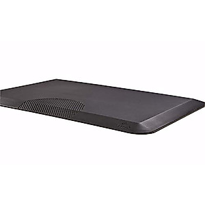 Safco Products Anti-Fatigue Mat, Rectangular, 20" x 30", Black