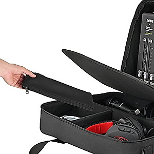 Geekria for Creators Microphone Zippered Pouch 3 Pack Compatible with Shure SM86, PGA48, PGA58, Audio-Technica ATR1100x, ATR1200x, TONOR TW-820, RODE Podcaster Travel Protective Bag (Size L)