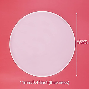 Resin Tray Molds, Round Rolling Tray Molds, Silicone Tray Molds, 11.8 Inch Rolling Tray Molds for Epoxy Resin, Resin Casting, DIY Jewelry Holder, Home Decor