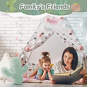 16 Inches Cactus Shape Pillow Cute Throw Pillow Succulent Pillow 3D Shaped Throw Pillow Sofa Cactus Shaped Pillow Plush Cactus Decorative Pillow Office Bed Cushion