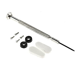 (2 Pack) 11pc Compact Eye Glasses Repair Kit Case for Fixing All Kinds of Broken Glasses