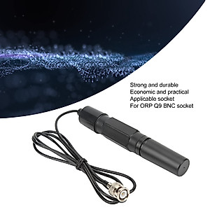 Rosvola ORP Probe, Widely Used Replaceable ORP Replacement Probe with BNC Connector for Aquarium (2M)