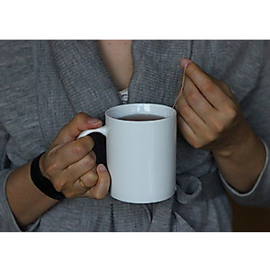 Amuse- Professional Barista Classic Large Mug for Coffee, Tea, Chocolate or Latte- Set of 6- 16 oz