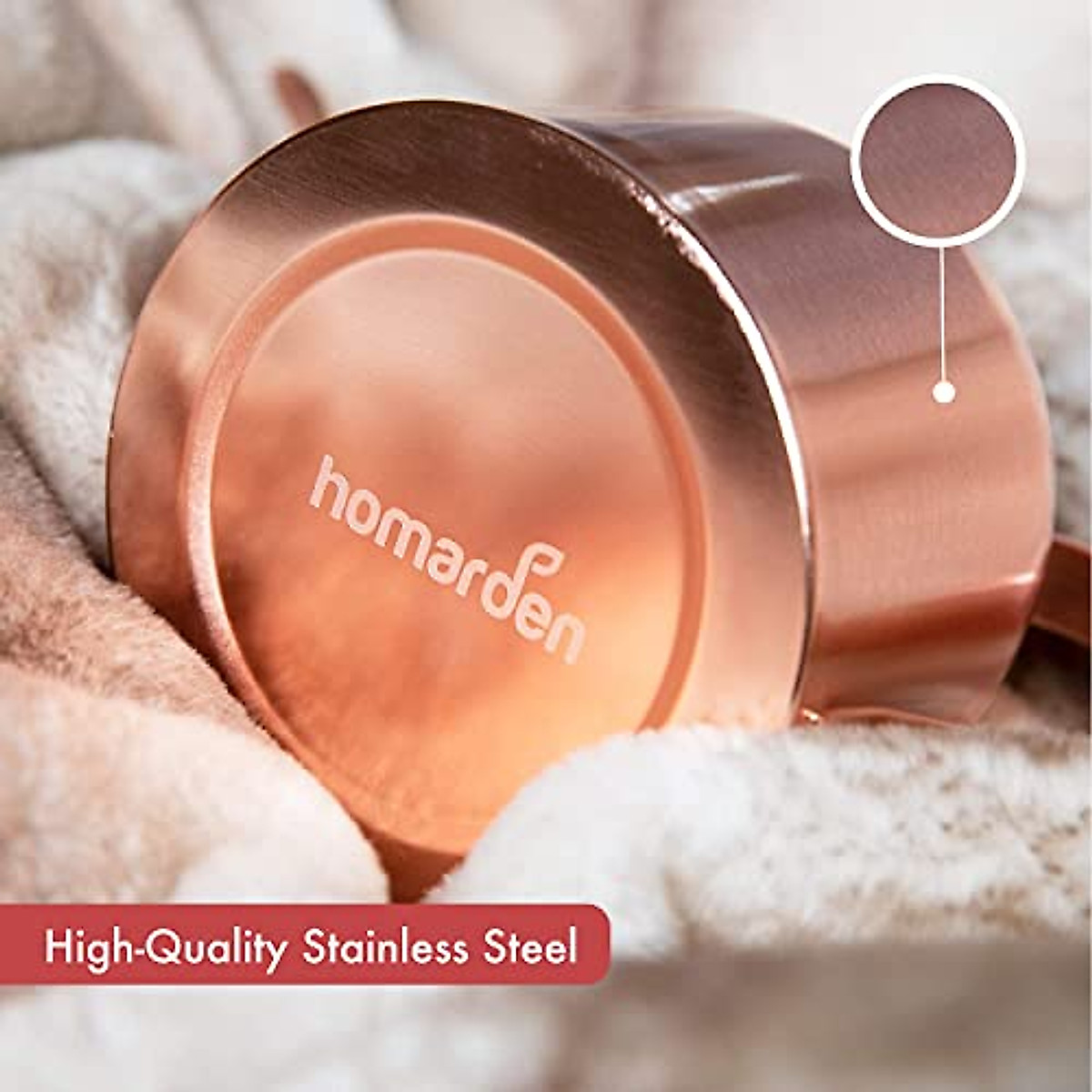 Homarden 30 oz. Copper Watering Can - Metal Watering Can with Long Spout, Watering Can for Outdoor and Indoor Plants - Mini Watering Can, Long Spout Water Can, Plant Watering Can, Small Watering Can