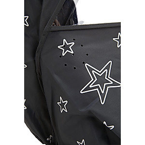 First Essentials Stroller Rain Cover Universal, Baby Travel Weather Shield, Windproof Waterproof, Protect from Dust Snow (Gray)