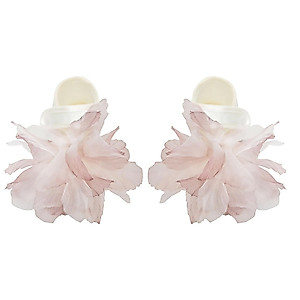 Lilax Baby Girl Tulle Dress Gown Pageant 3 Piece Party Wedding Dress (6-9 Months, Pink)