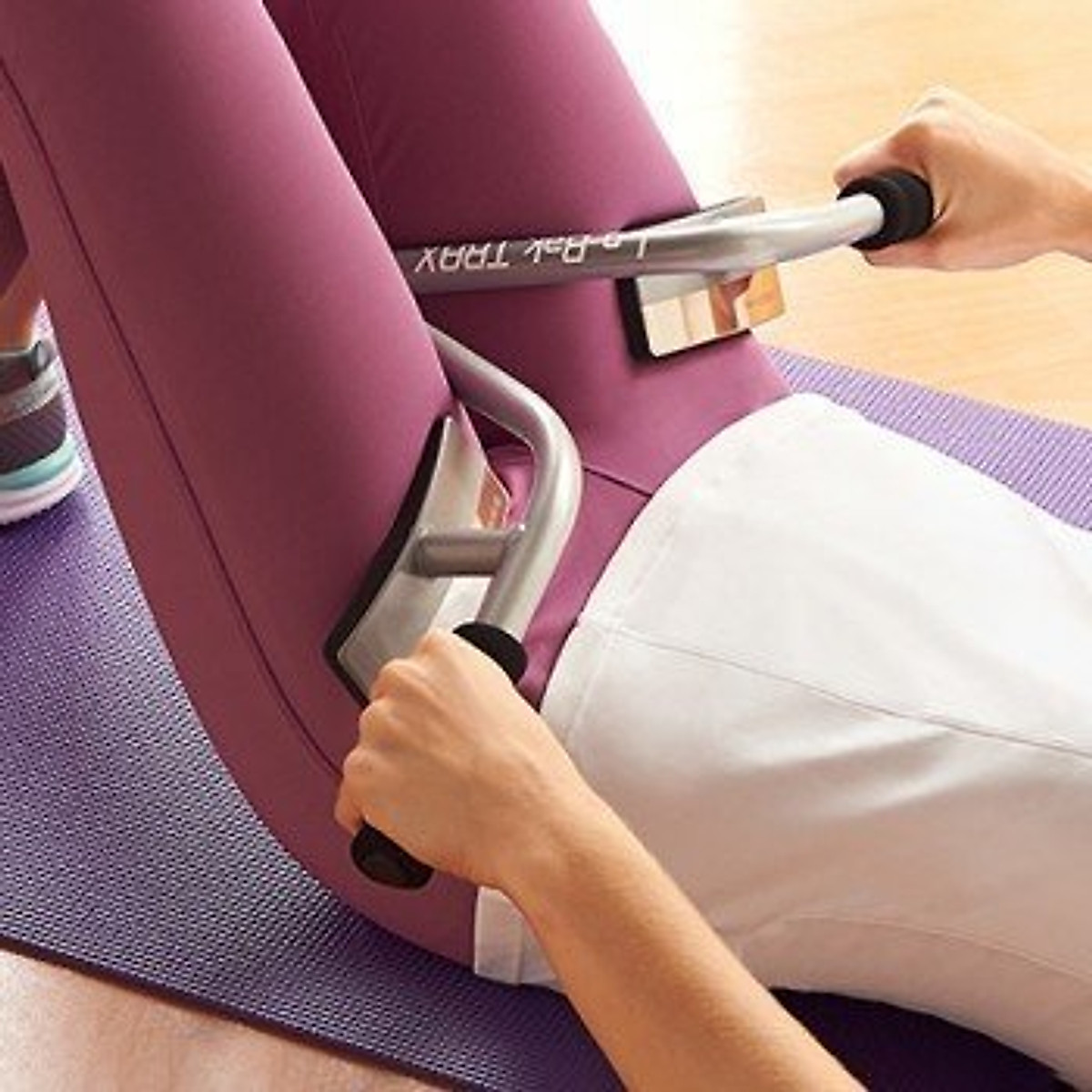 Lo-Bak TRAX Portable Spinal Traction Device by Lori Greiner (Magenta)