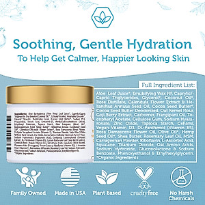 Era Organics Baby Moisturizing Cream - Soothing and Nourishing with Calendula, Cocoa Butter, Rosemary, Plus More - Safe for Sensitive Skin Made in The USA 2 oz