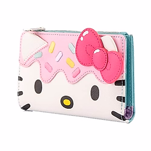 Loungefly Sanrio Hello Kitty Cupcake Faux Leather Flap Wallet