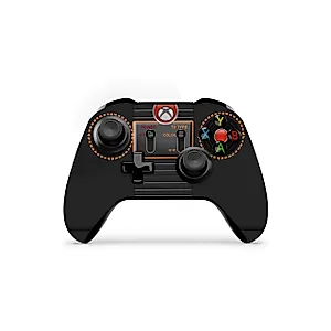 ZOOMHITSKINS Controller Skin Compatible with X1 S and X1 X, Vinyl Sticker Technology, Vintage Black Gray Retro Orange Version Retro, Durable, 1 Skin, Made in The USA