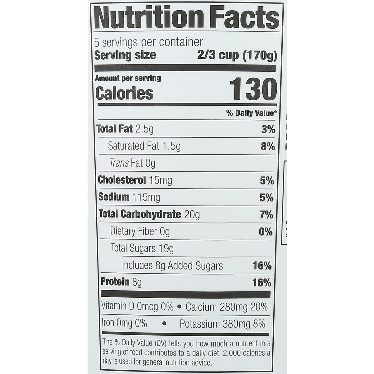 CLOVER SONOMA Organic Low Fat Vanilla Bean Yogurt, 32 OZ