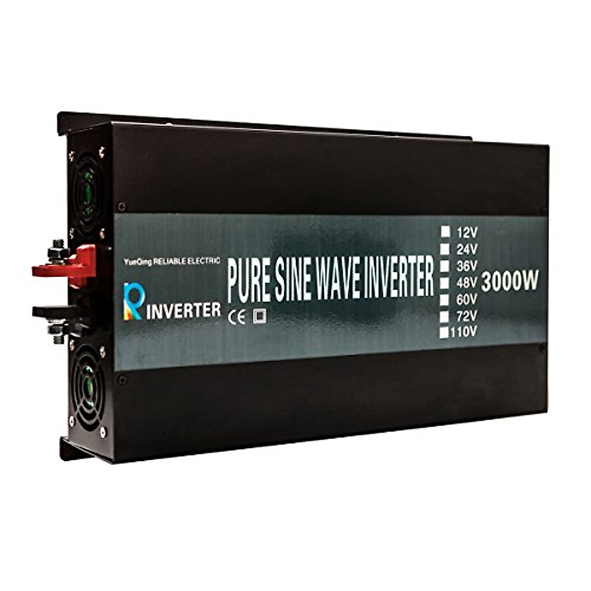 WZRELB Reliable 3000W Pure Sine Wave Solar Power Inverter 48V 120V Off Grid DC to AC Power Converter Generator Home Power Backup