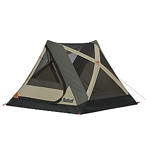 Bushnell Tent | Instant Pop Up 3P / 4P/ 6P / 8P Hub Style Tents | Best Pop Up Tent for Camping, Hiking, Family Camping, Hunting, Fishing, and Basecamp (3 Person)