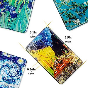 Magnets for Fridge Refrigerator Van Gogh Artwork Decorative Magnet for Kitchen Whiteboard Lockers for Adults Friends Art Lovers(Van Gogh A)
