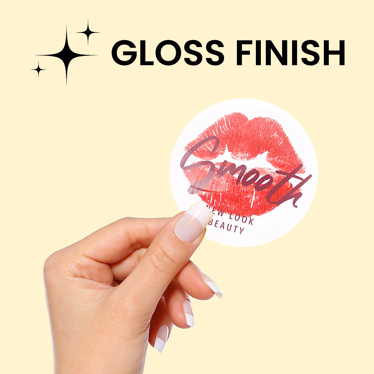 Hot4TShirts Logo Stickers Customized Stickers for Business Logo — Custom Decals Vinyl — Customized Labels — Individually-Cut Waterproof (Circle)