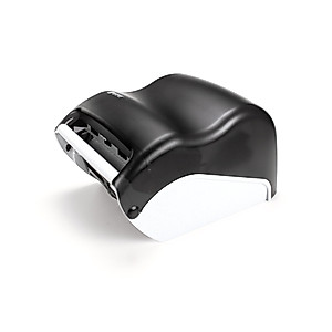 San Jamar Electronic Touchless Roll Towel Dispenser, 11 3/4 x 9 x 15 1/2, Black (T1300TBK),Black Pearl