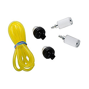 Podoy 530095646 Fuel Filter for Compatible with Ryobi MTD Troy Bilt Yardman Lawn Boy Trimmer 791-682039 Fuel Line with Primer Bulb 120-392 682039 781-682039 781682039 B1RY22