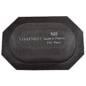 LoafNest: Incredibly Easy Artisan Bread Kit. Cast Iron Dutch Oven [Blue Gradient] and Perforated Non-Stick Silicone Liner.