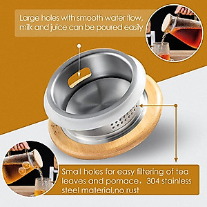 Glass Pitcher with Lid with 2 Cups, Durable 0.52 Gal Glass Pitcher with Handle with 2 Glass Cups, Water Carafe with Cups Teapot Set Gift for Hot/Cold Beverage, Juice or Tea