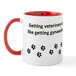 CafePress Getting Veterinary Advice Mug Ceramic Coffee Mug, Tea Cup 11 oz