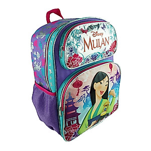 Disney Princess - Mulan Deluxe 16" Full Size Backpack - Pretty and Brave - A19393