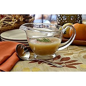 Anchor Hocking Presence Gravy Boat, Glass, 16-Ounce
