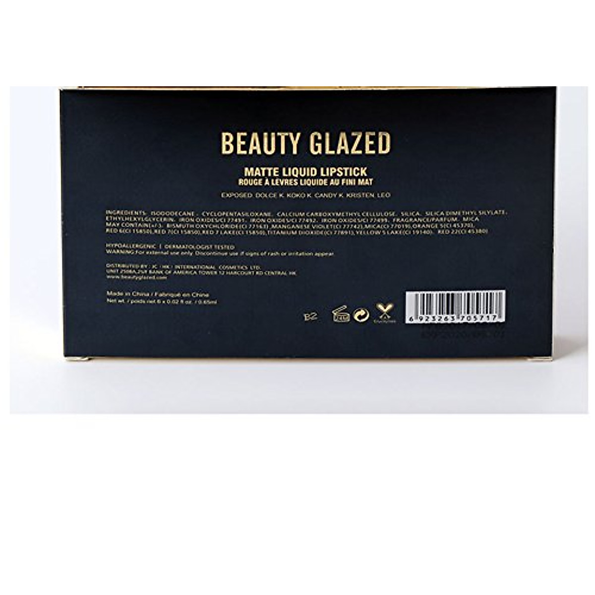 Beauty Sexy 6PCS/ Matte Lip Gloss Sexy Liquid Lipstick Waterproof Long Lasting Moisturizer Professional Lips Balm Makeup