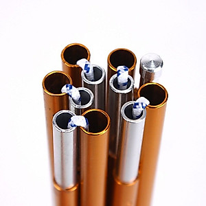 KangTeer Aluminum Rod Tent Pole 2 Pack 3.6m/11.8 ft Alloy Bar Tent Pole Accessories Building Supporting Rod Pole Awning Frames Kit for Hiking Camping