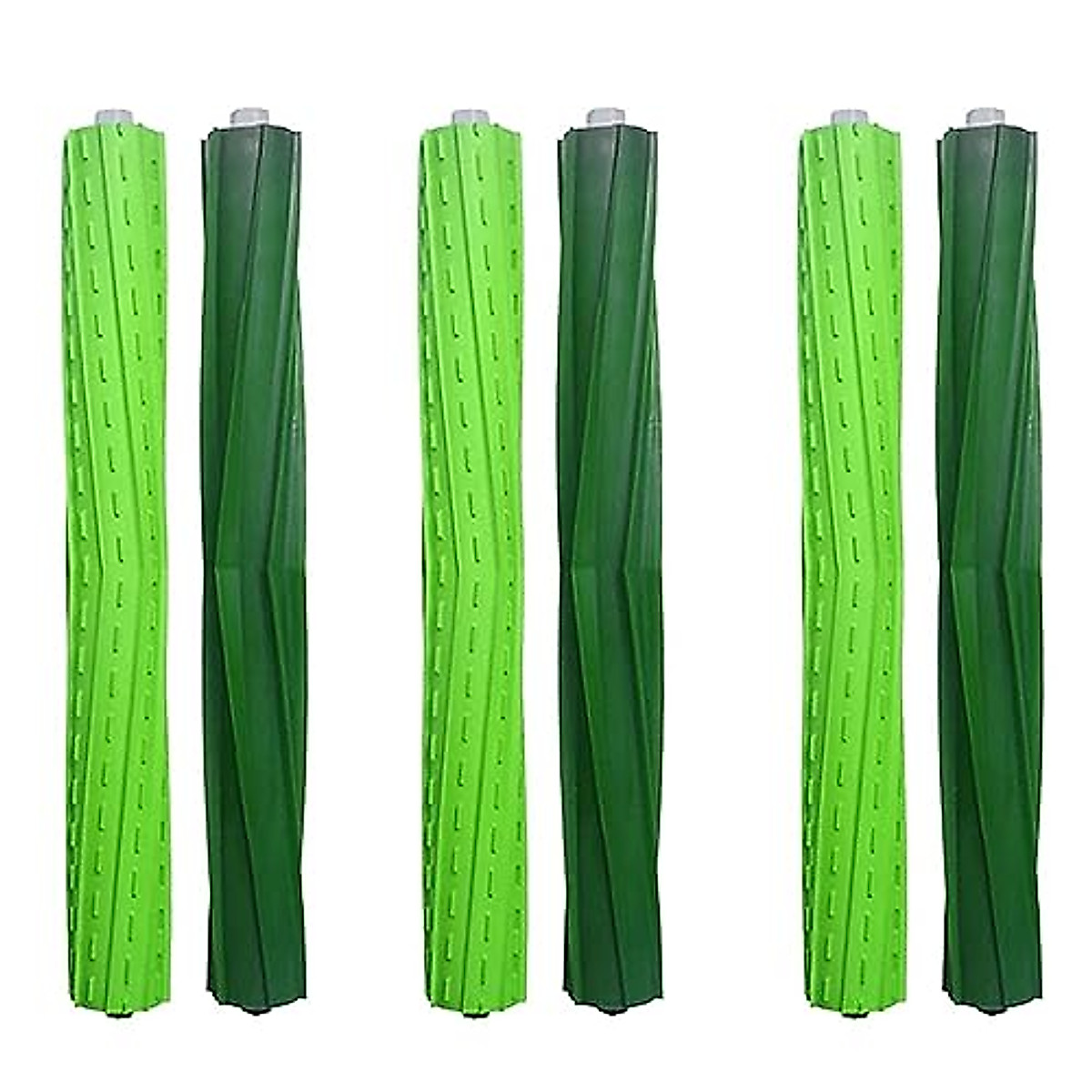 Zmerob S9 Replacement Brushes Parts for iRobot Roomba S9 (9150) S9+ S9 Plus (9550) S Series Wi-Fi Connected Robot Vacuum Cleaner, 3 Set Multi-Surface Rubber Roller Brushes