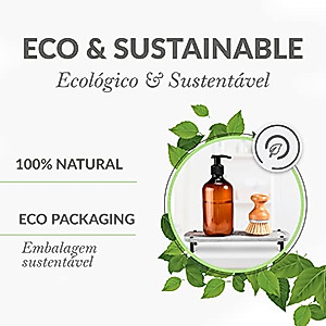 Momo Lifestyle Bathroom Sink Fast Drying Stone Sink Caddy Drying Rack Accessory Organizer Diatomaceous Earth Bottle Drying Rack Dish Sponge Countertop Organizer Drytomini