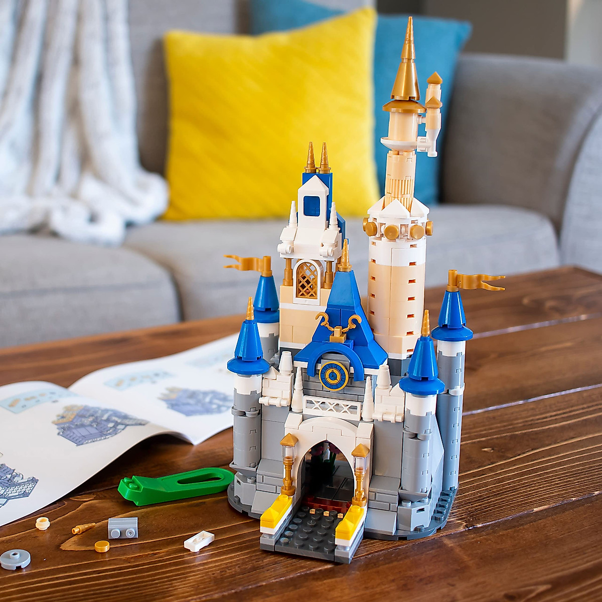 Brick Loot Princess Castle Toy, Palace Building Playset, Fairy, Queen, Friends, Toy for Kids, Girls & Boys, Compatible with Major Building Blocks, Birthday, Gift, 6+ Year Old (413 PCS)