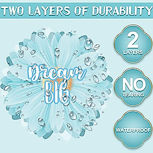 36 Pieces Sun Flower Spring Cutouts with Growth Mindset Bulletin Board Springtime Confetti Positive Sayings Accents Motivational Inspirational Quote Cards for Classroom School (Fresh Color)