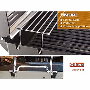 Hisencn 69866 Grill Warming Rack, 7637 Grill Cooking Grate Griddle Replacement Part Weber Spirit I & II 200 Series, Spirit E210, Spirit S210, Spirit E220, Spirit S220 with Front Control