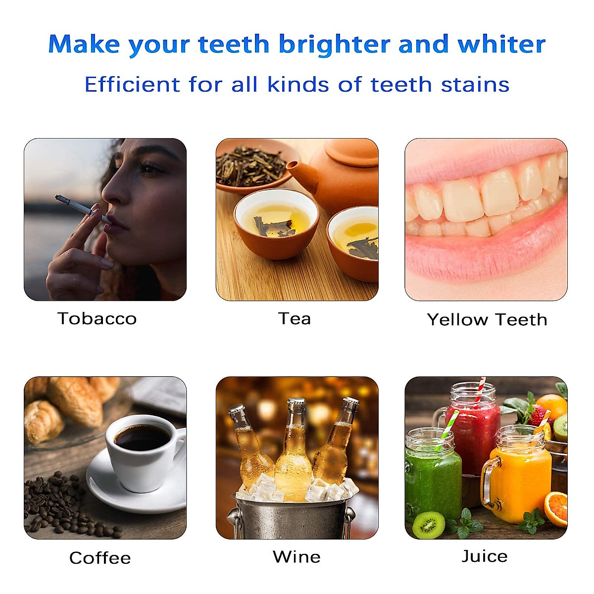 Agoal Teeth Whitening, Teeth Whitening Kit with LED Light, Non-Sensitive Teeth Whitener Pen with Tooth Whitening Gel and Soft Mouth Tray