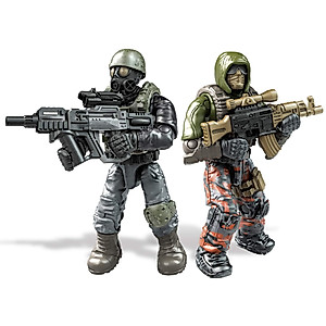 Mega Construx Special Ops vs Jungle Mercenaries Call of Duty Collectible Character Buildable Micro Action Figure