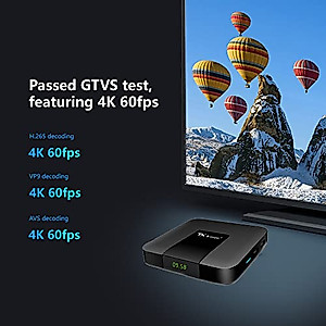 Android 11.0 TV Box, TX3 Mini Plus RAM 4GB ROM 64GB Quad Core Amlogic S905W2 Google Certified Ultra 4K HDR AV1 Dual Band WiFi 2.4G/5.8G BT 4.2 Home Smart X88 Streaming Media Player