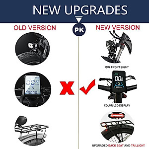 (US in Stock) SMLRO V3 Plus Dual Motors MTB with Rear Shock Absorber, 22.4AH 2000W 26" Fat Tire Electric Bike 35MPH, Mountain AWD E-Bike Suspension Electric Bicycle Ebikes for Adults (Black & Grey)