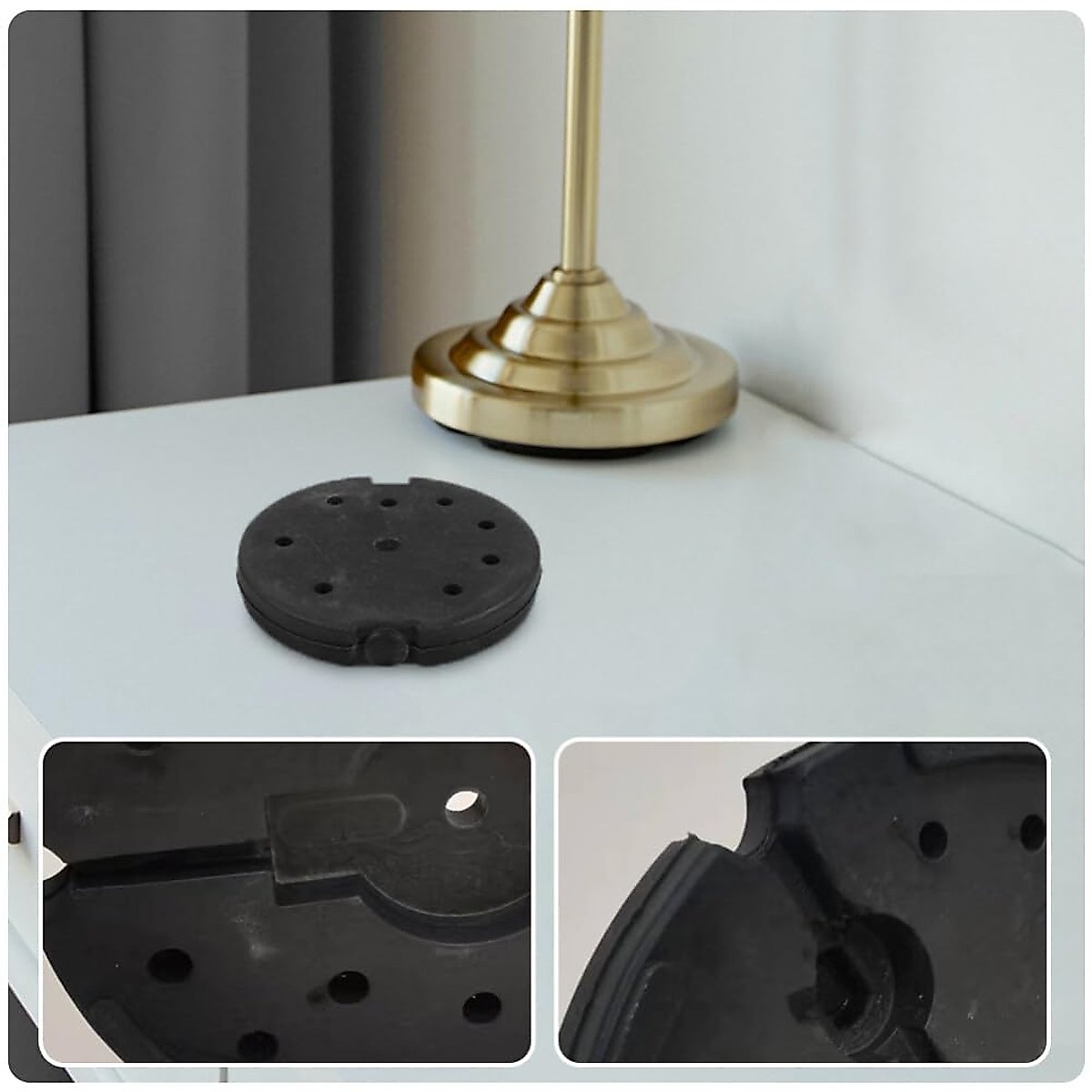 Floor Lamp Base Lamp Base Weight Light Base Weight for Table Lamp Round Light Base Weight Light Base Metal Loader Light Base Weight for Table Light Lamp Base Metal Loader