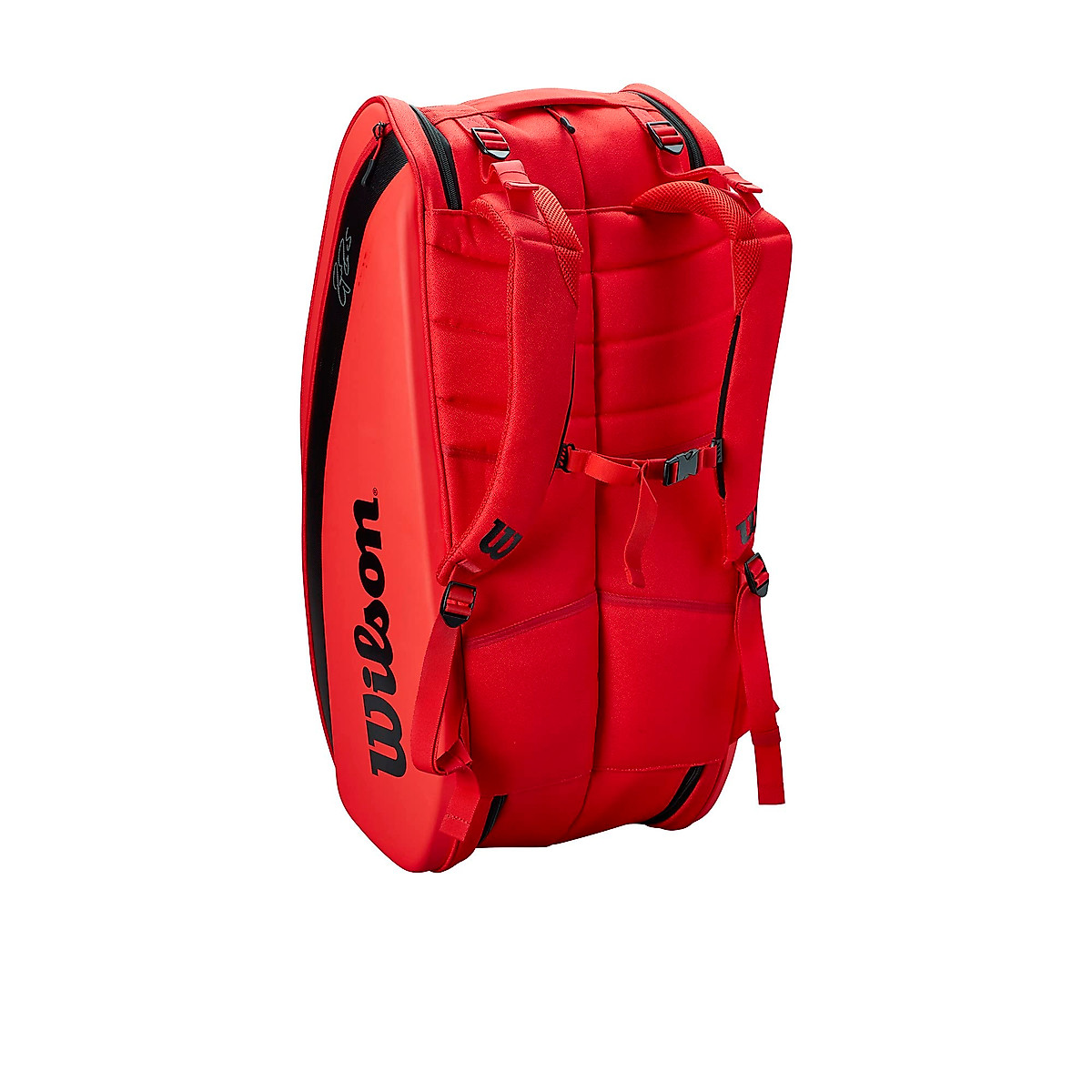 Wilson RF DNA Tennis Racket Bag - Red, Holds up to 12 Rackets