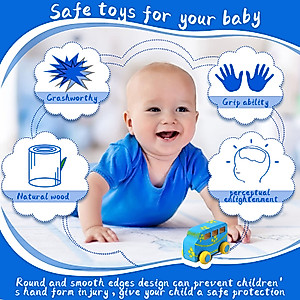 Chivao 12 Pcs Wood DIY Car Toys, Unfinished Wooden Cars, Paintable Wood Toys, Wooden Crafts for Students Home Activities Craft Projects Easy Woodworking(Cute Style)